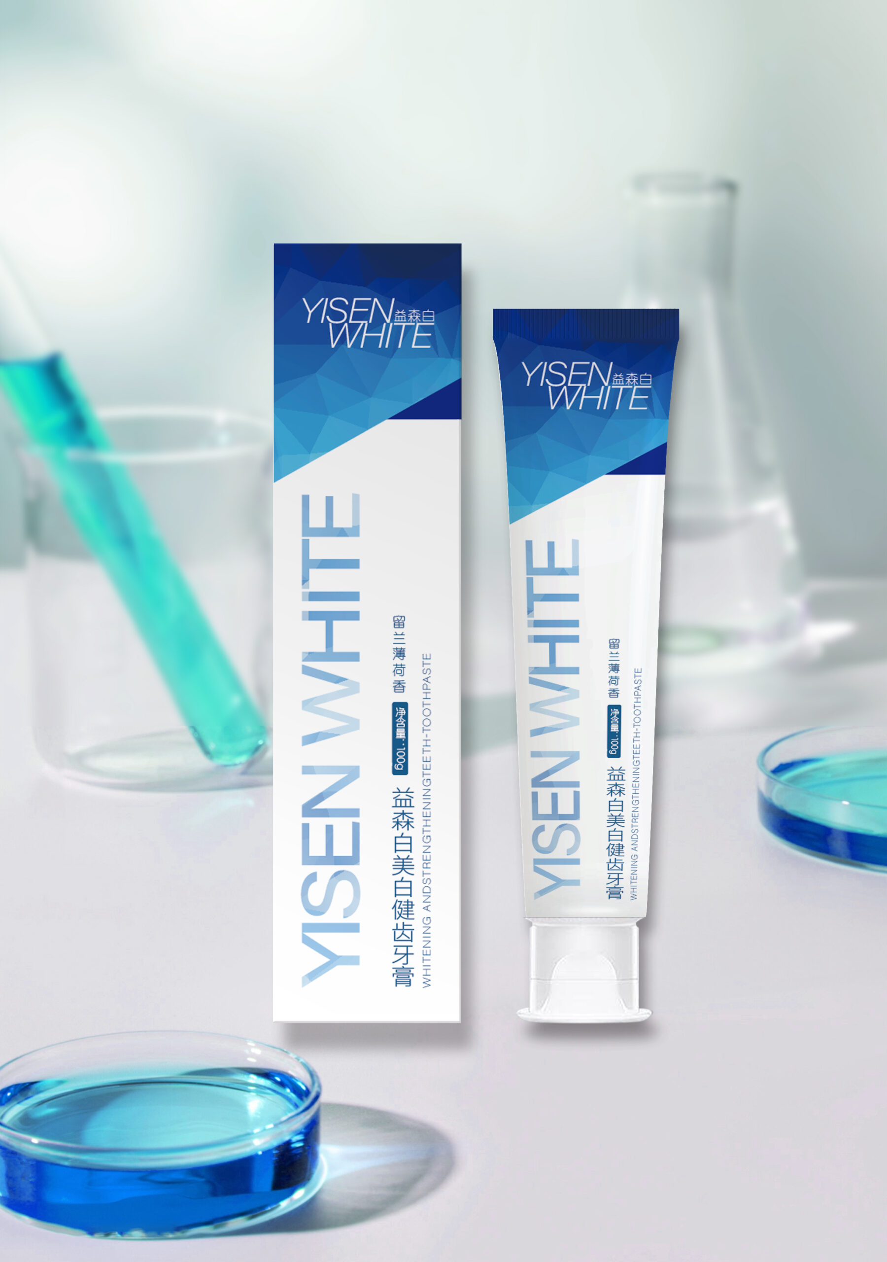 OEM & Customization Whitening Fluoride Free Mint Gel Toothpaste – jikangye